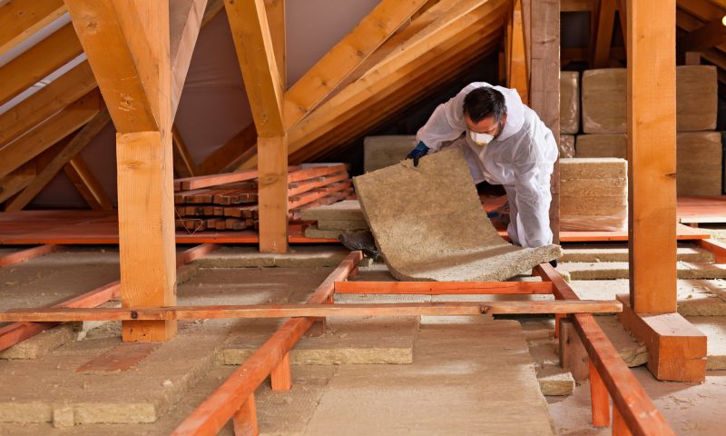 Insulation Installation - Energy Core Construction